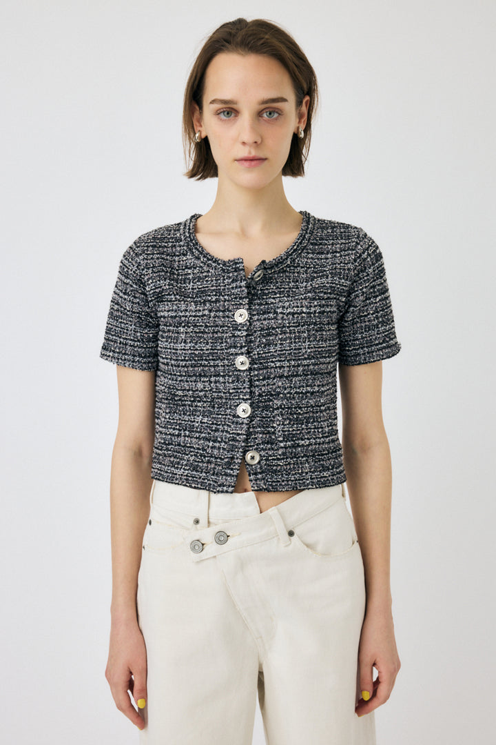 Tweed Like Top – MOUSSY