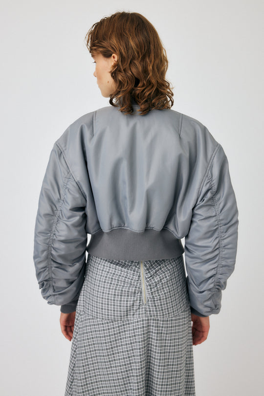 Volume Cropped Ma-1 Jacket – MOUSSY
