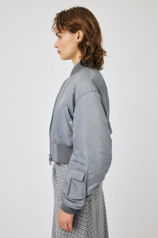 Volume Cropped Ma-1 Jacket – MOUSSY