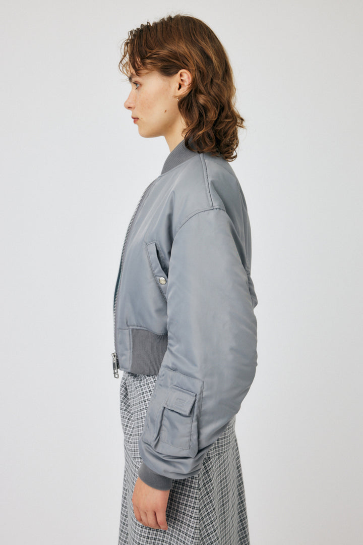 Volume Cropped Ma-1 Jacket – MOUSSY