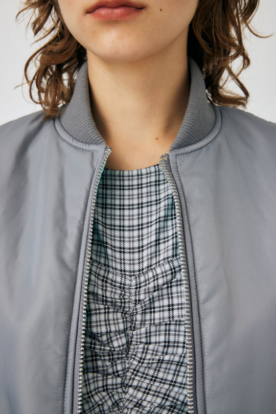 Volume Cropped Ma-1 Jacket – MOUSSY