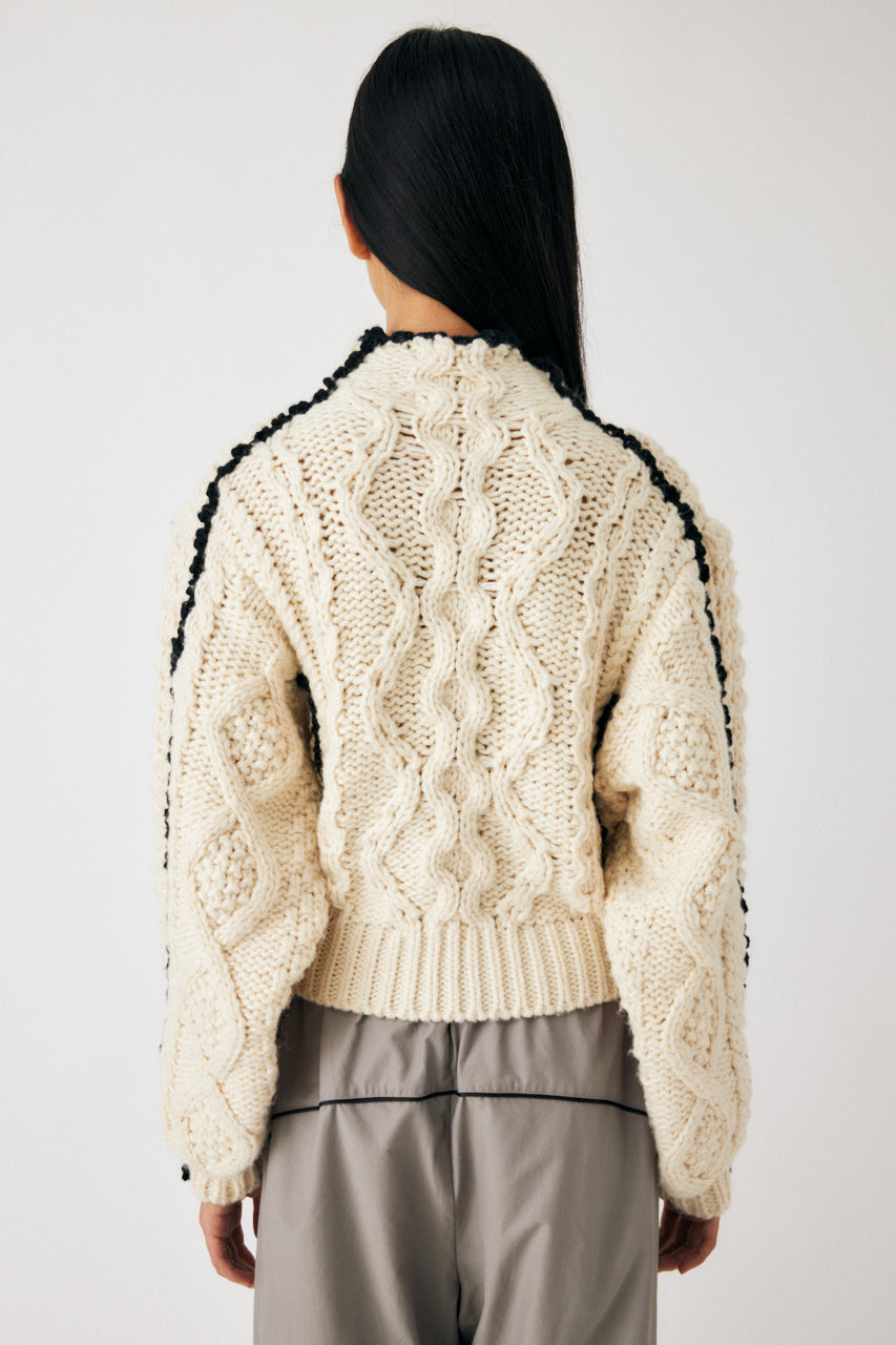 Stitch Cable Knit Top – MOUSSY