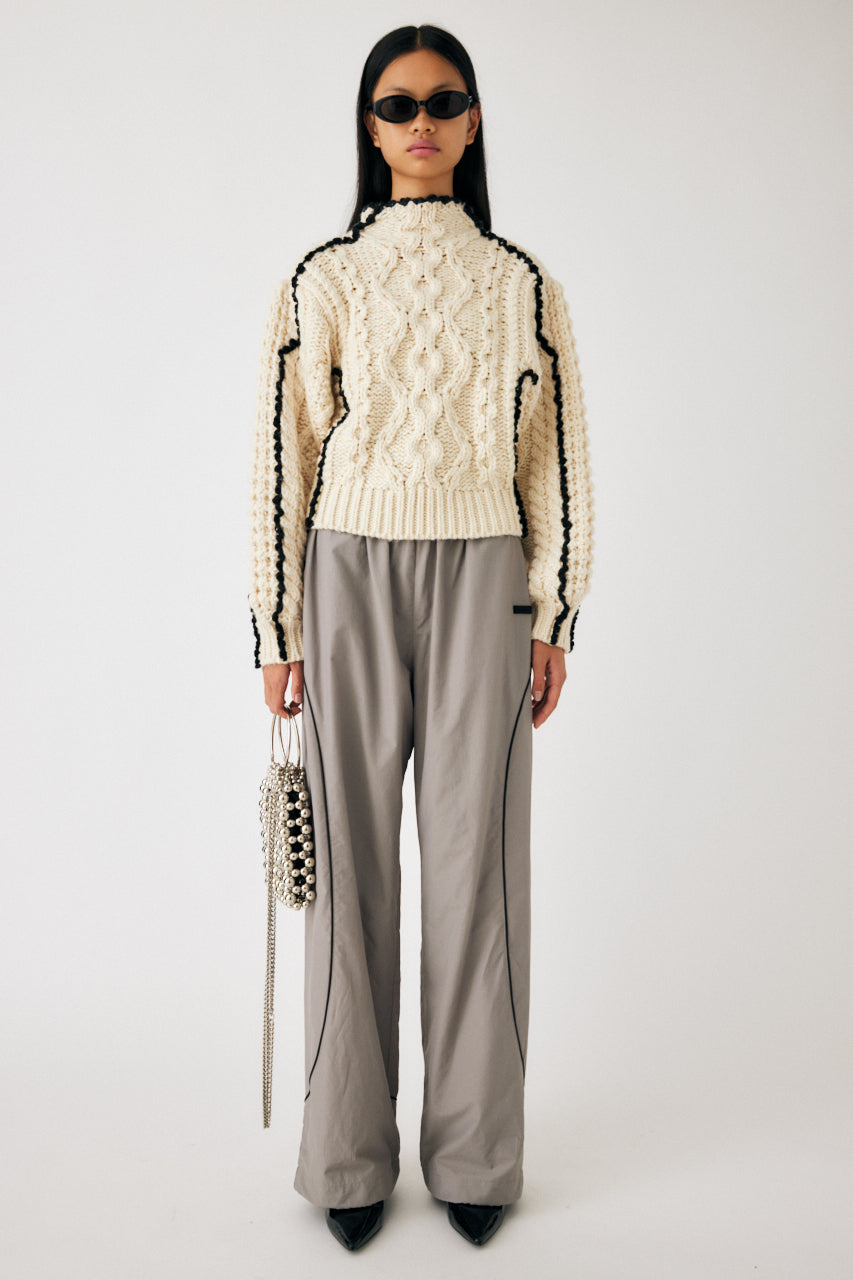 Stitch Cable Knit Top – MOUSSY