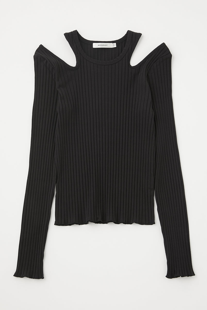 Cut Out Rib Top – MOUSSY